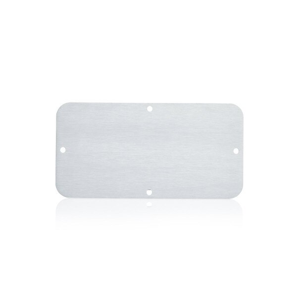 Gland Plate 3mm Aluminium 214 x 95