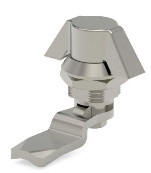 Stainless Steel Wing Knob for Electrical Enclosures, Not Keyed