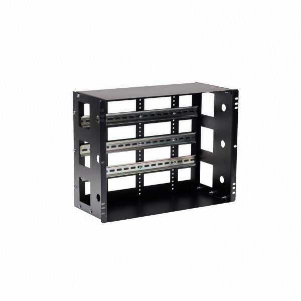 8RU 19” Rack Mounted DIN Rail Housing
