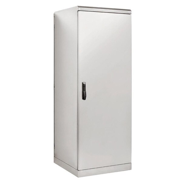 316 Stainless Steel 19" Data Rack 24U/RU 1200H x 600W x 800D IP66